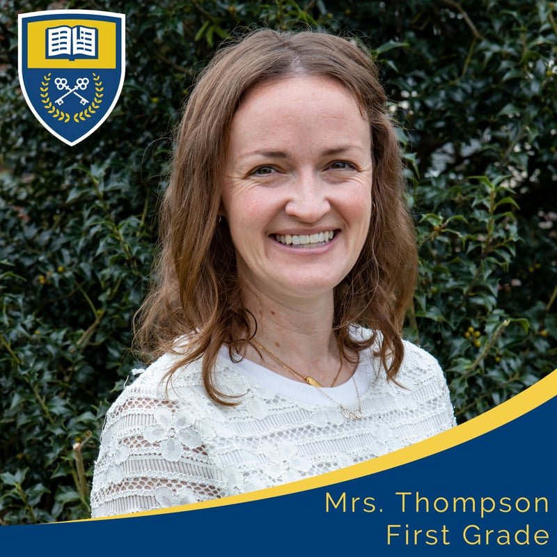 Meet Mrs. Thompson, Our New First Grade Teacher